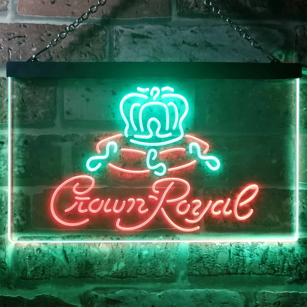 Crown Royal Beer Bar Neon Sign - LED LAB CAVE