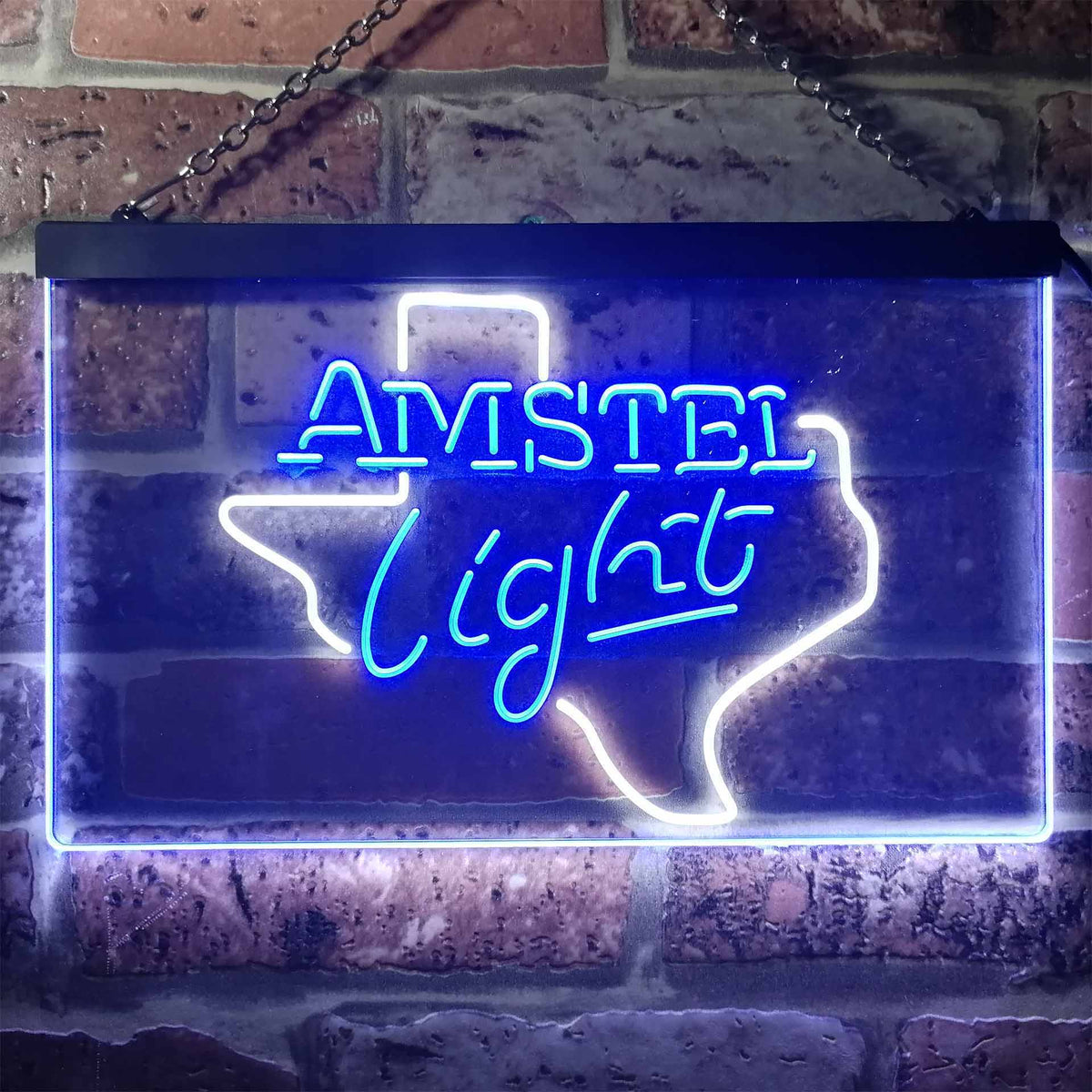 Amstel Light Texas Neon Sign - LED LAB CAVE