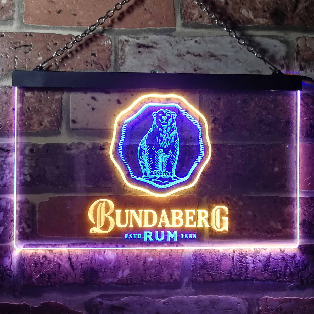 Bundaberg Rum Neon Sign - LED LAB CAVE