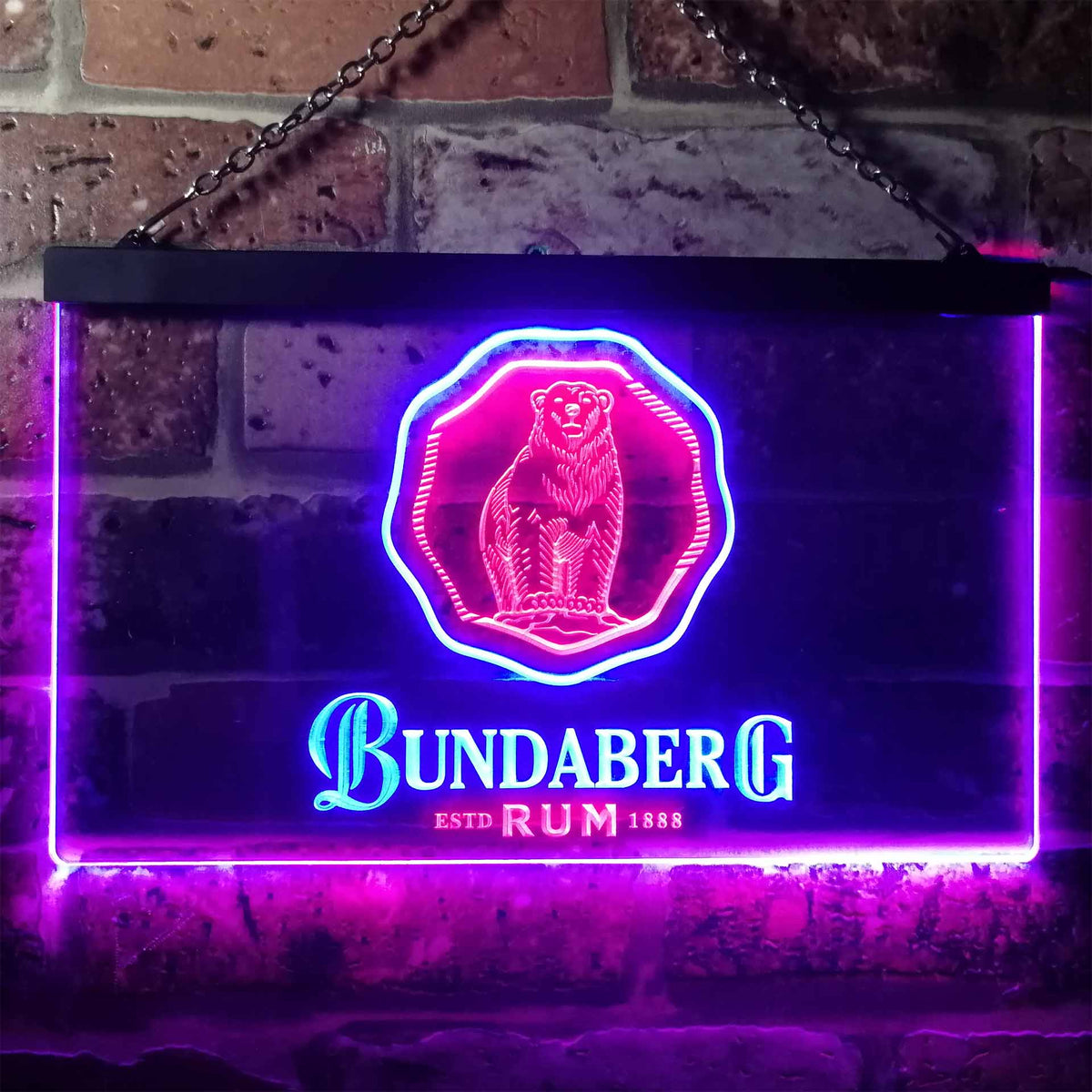 Bundaberg Rum Neon Sign - LED LAB CAVE
