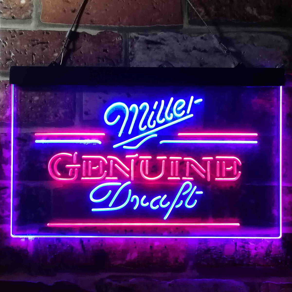 Miller Genuine Draft Neon Sign - LED LAB CAVE