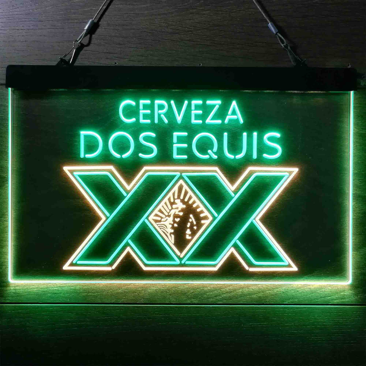 Dos Equis Bright Red XX Mexican Neon Sign - LED LAB CAVE