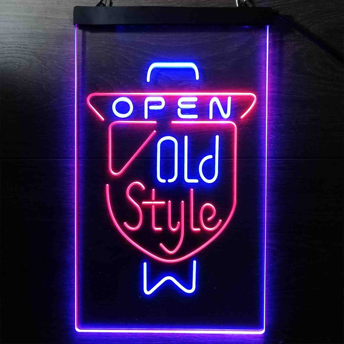 Old Style Beer Open Neon Sign - LED LAB CAVE