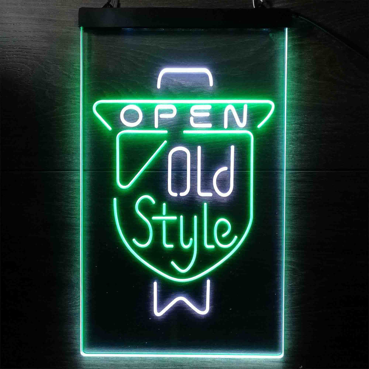 Old Style Beer Open Neon Sign - LED LAB CAVE