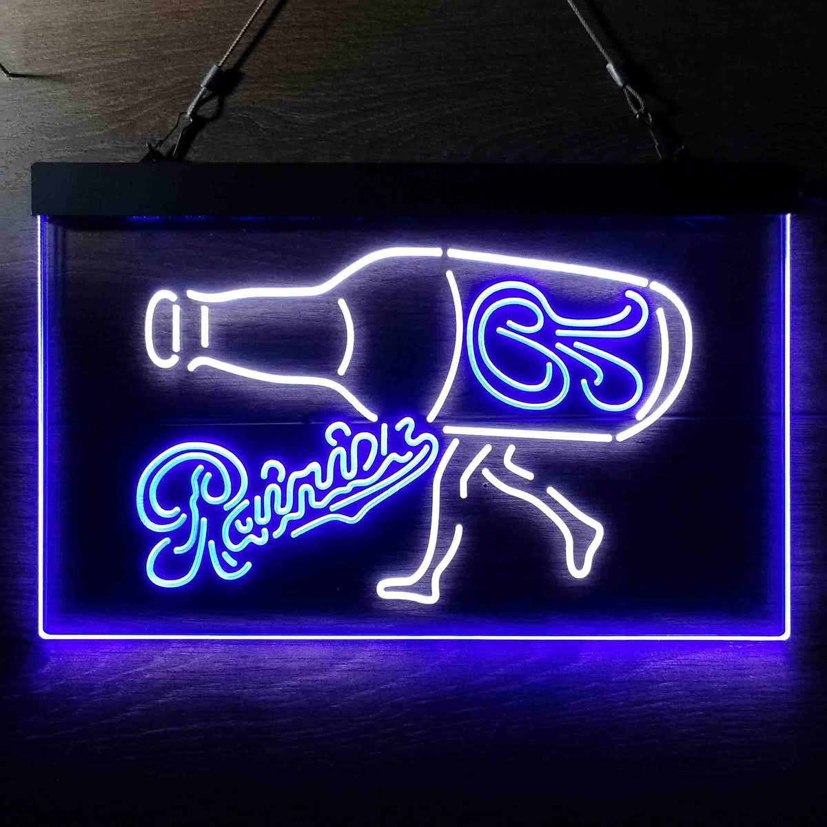 Rainier Walking Bottle Neon Sign - LED LAB CAVE