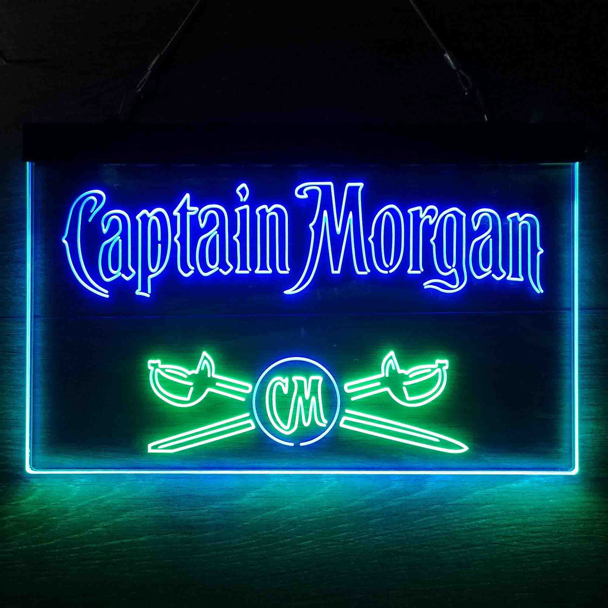 CM Captain Morgan Neon Sign - LED LAB CAVE