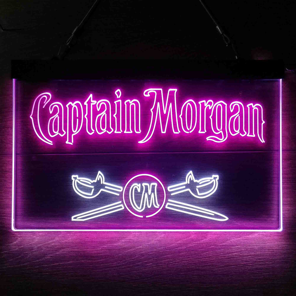 CM Captain Morgan Neon Sign - LED LAB CAVE