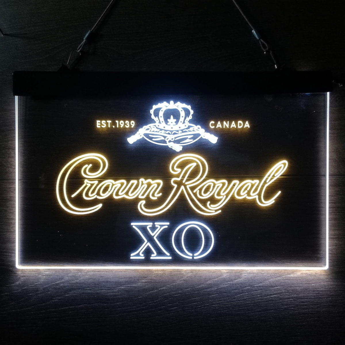 Crown Royal XO Neon Sign - LED LAB CAVE