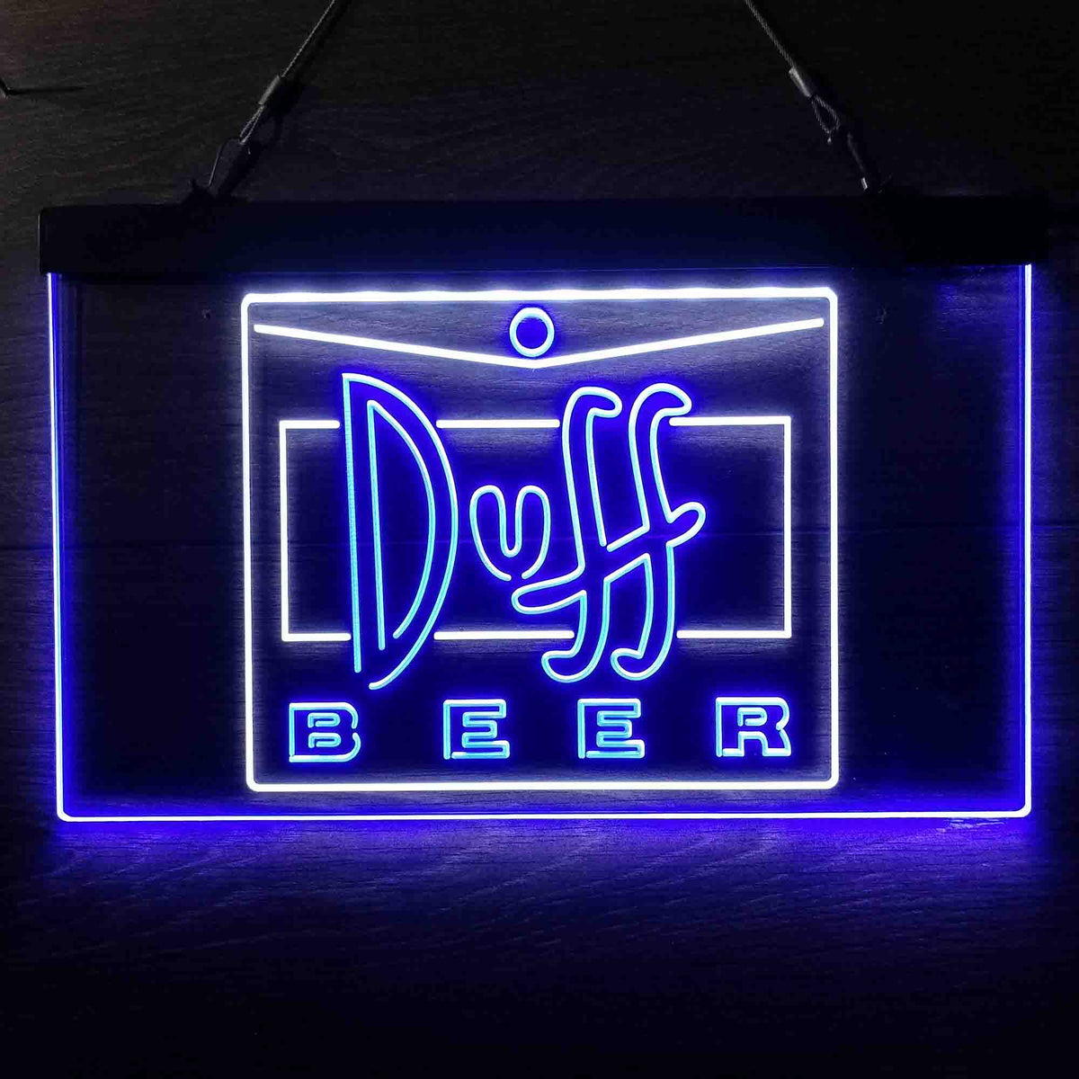 Duff Beer Logo Neon Sign - LED LAB CAVE