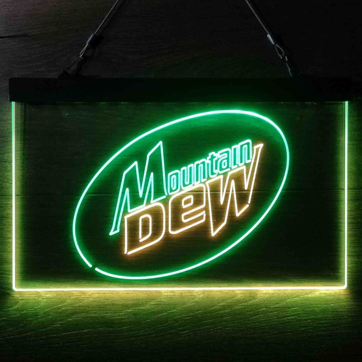 Mountain Dew Classic Neon Sign - LED LAB CAVE