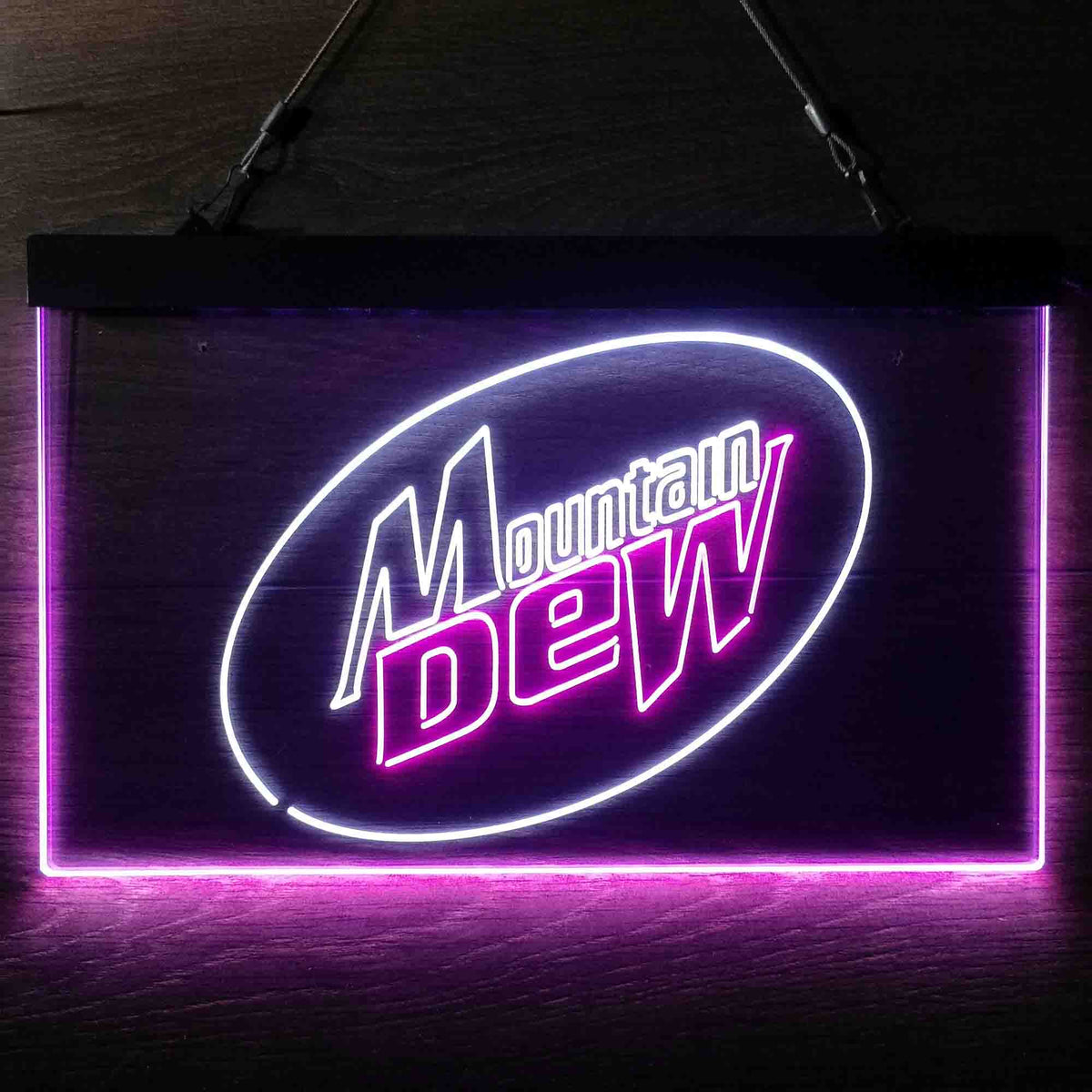 Mountain Dew Classic Neon Sign - LED LAB CAVE