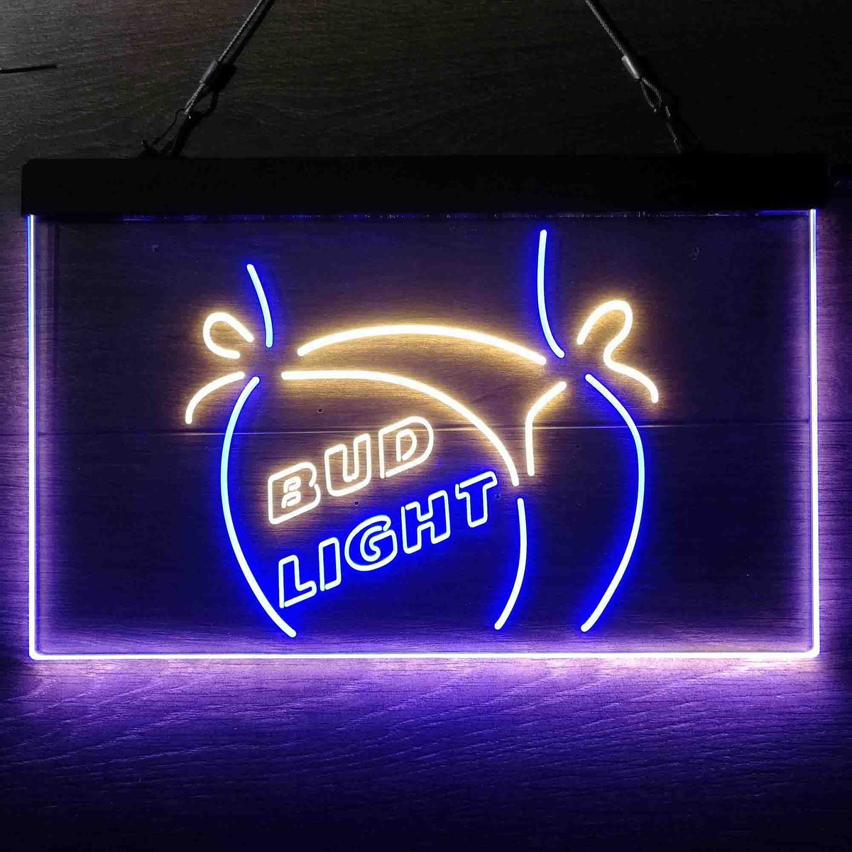 Bikini Bud Light Lady Neon Sign - LED LAB CAVE