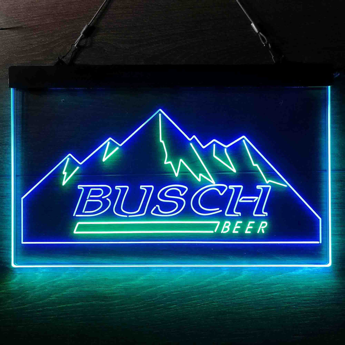 Busch Beer Ice Mountain Neon Sign - LED LAB CAVE
