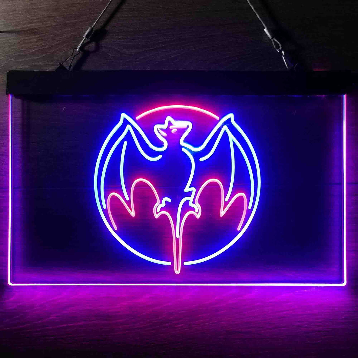 Bacardi Rum Bat Neon Sign - LED LAB CAVE