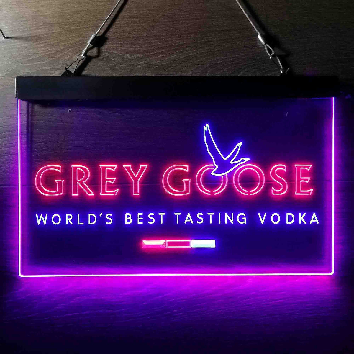 Grey Goose World's Best Vodka Neon Sign - LED LAB CAVE