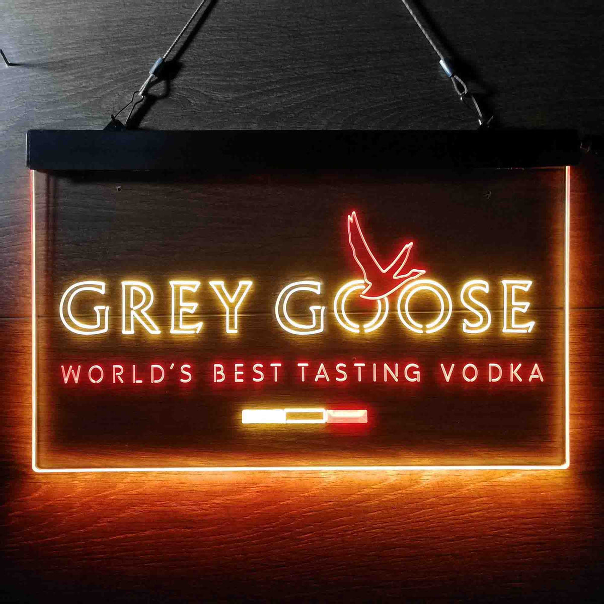 Grey Goose World's Best Vodka Neon Sign - LED LAB CAVE