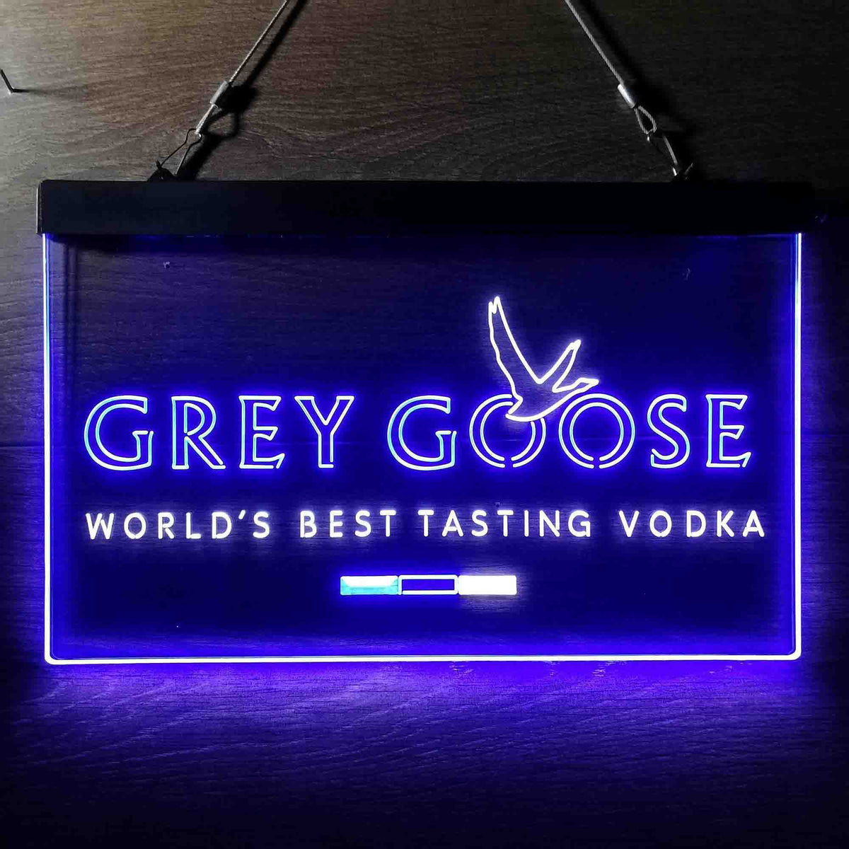 Grey Goose World's Best Vodka Neon Sign - LED LAB CAVE