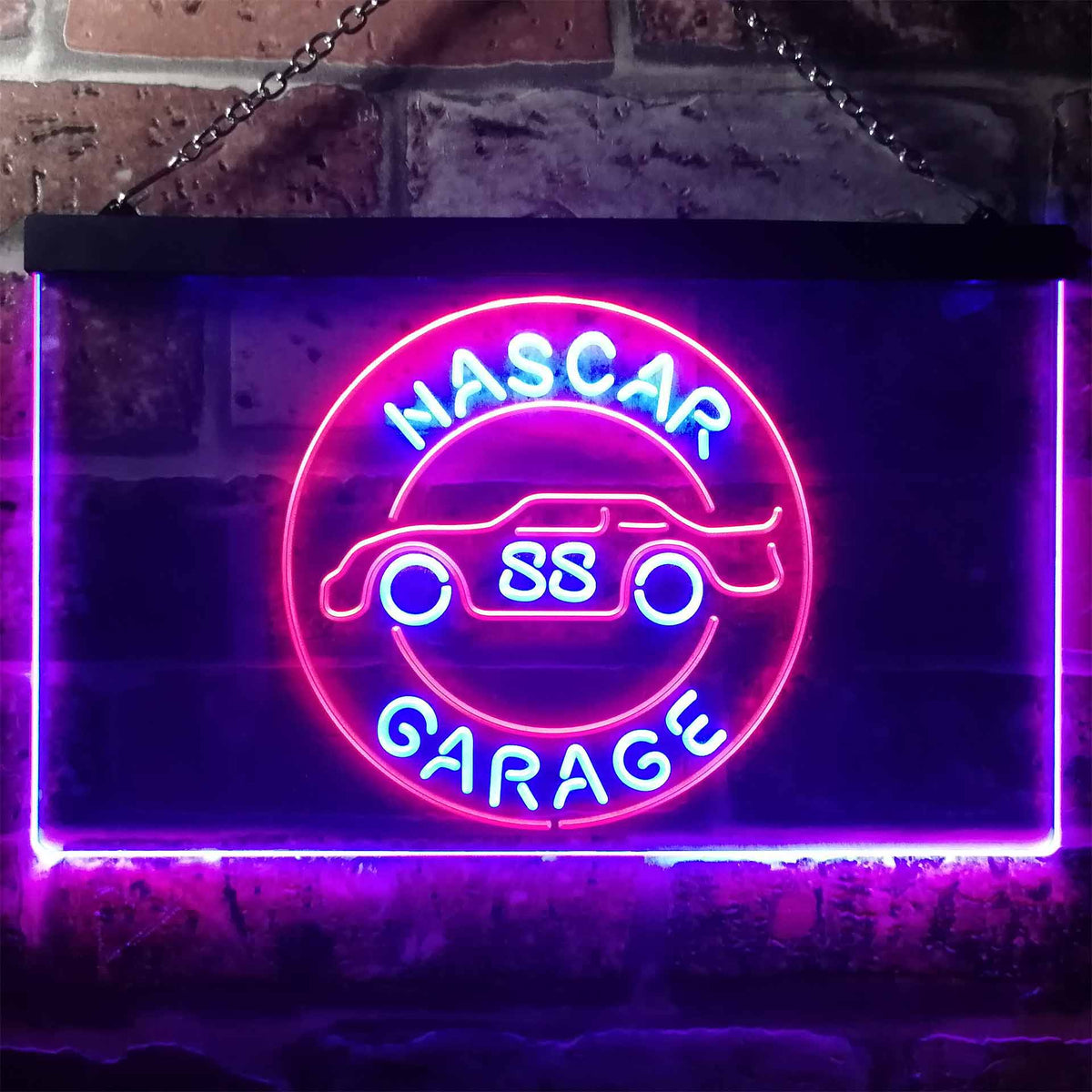 Nascar 88 Garage Dale Jr. Neon Sign - LED LAB CAVE