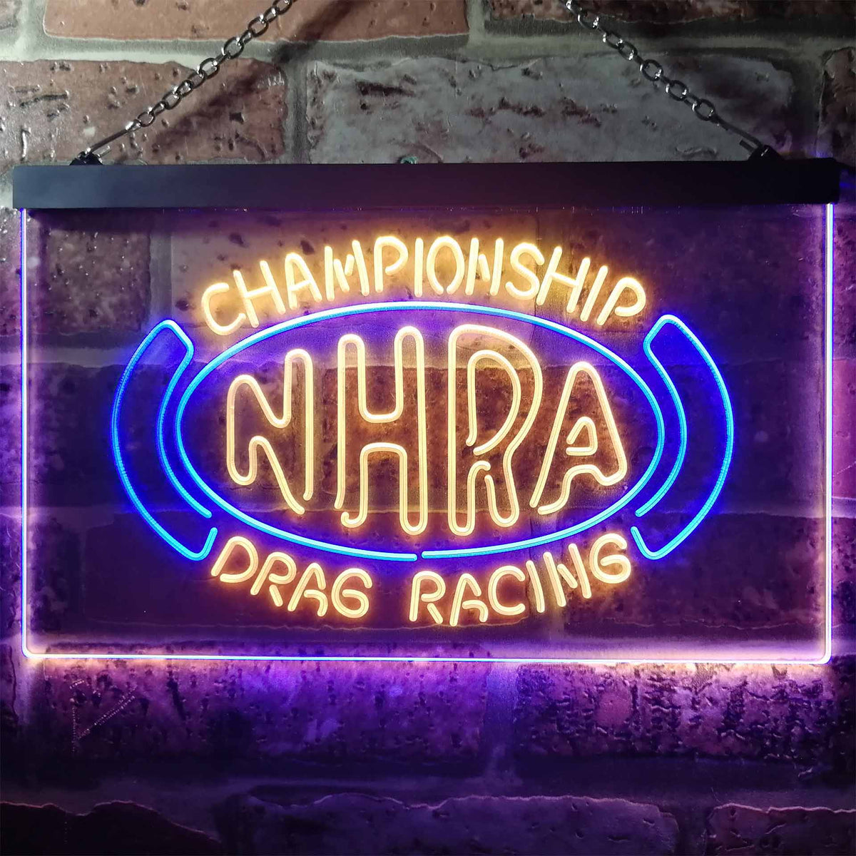 NHRA Drag Racing Neon Sign - LED LAB CAVE