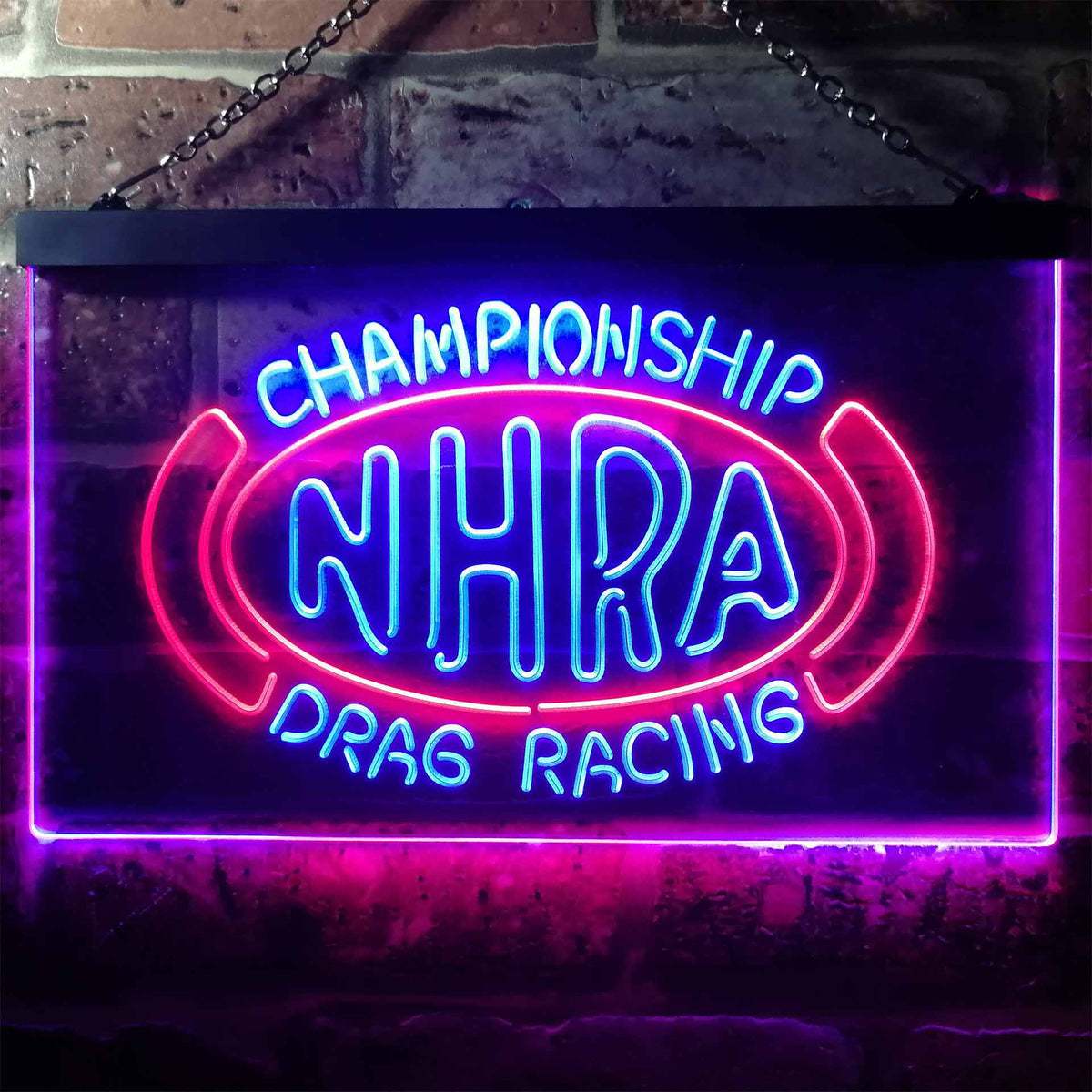 NHRA Drag Racing Led Neon Light Up Sign - LED LAB CAVE