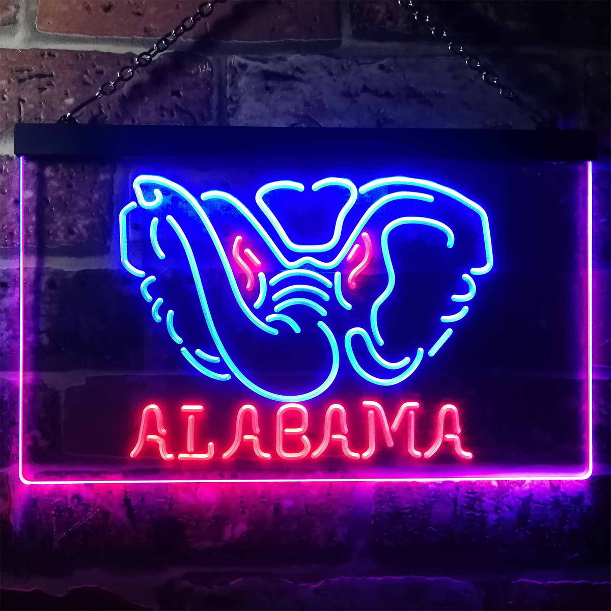 Alabama Crimson Tide Neon Sign - LED LAB CAVE
