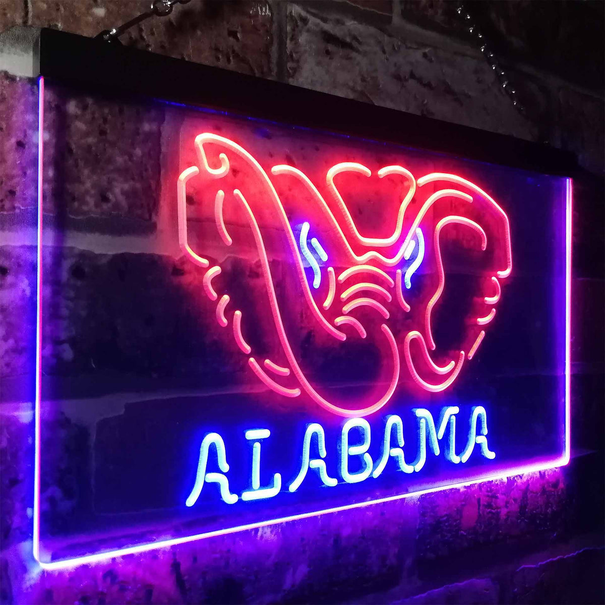 Alabama Crimson Tide Club Neon Sign - LED LAB CAVE