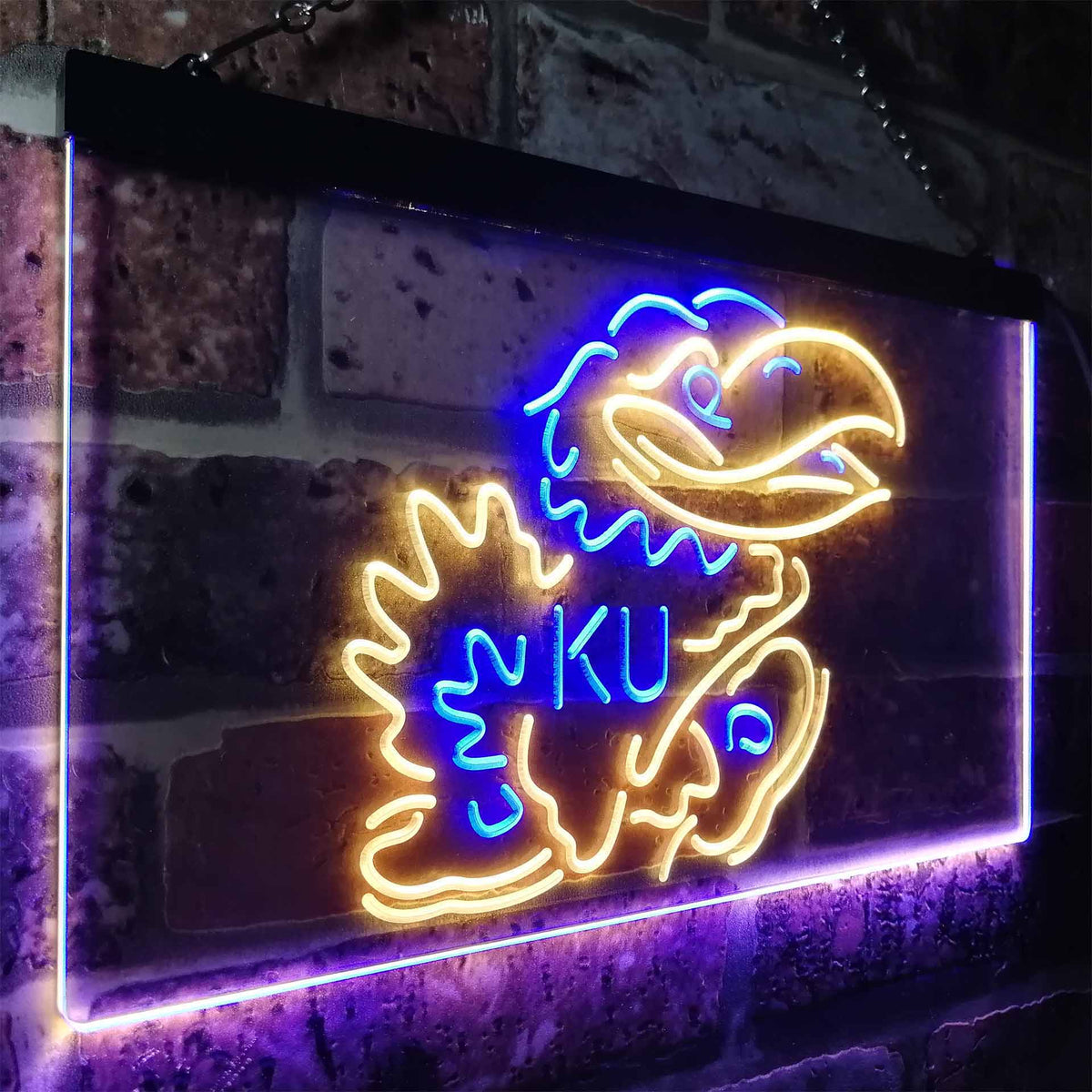 Kansas Jayhawks KU Club Neon Sign - LED LAB CAVE