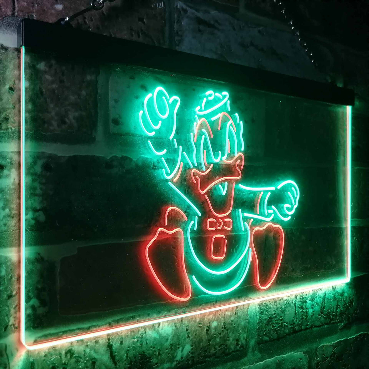 Oregon Ducks Alternate Club Neon Sign - LED LAB CAVE