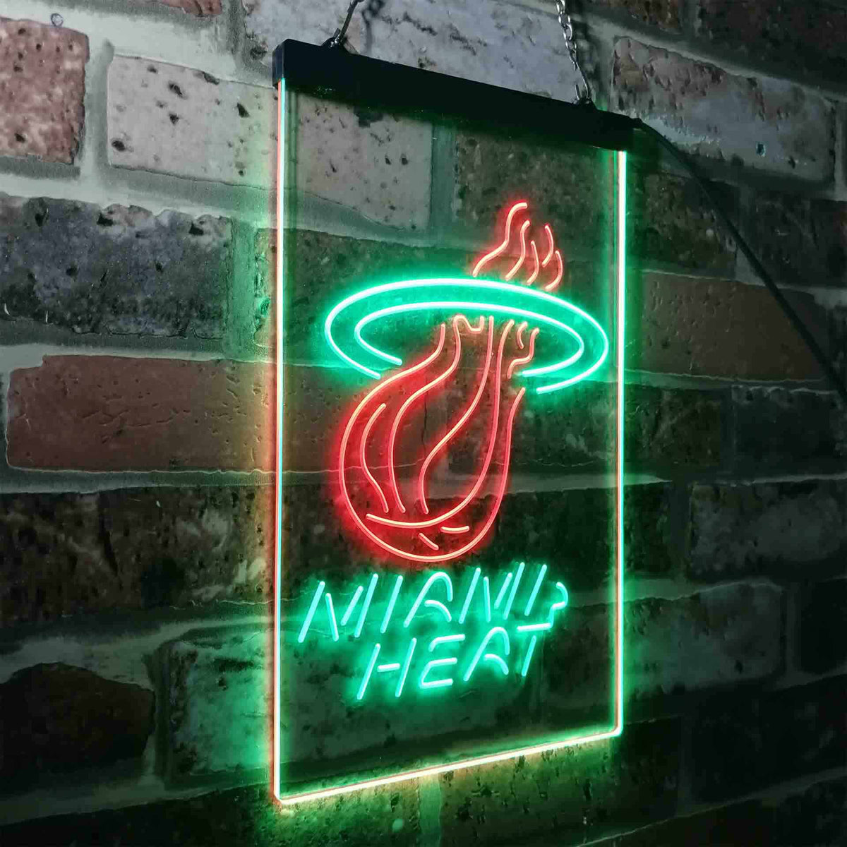 Miami Heat Neon Sign - LED LAB CAVE