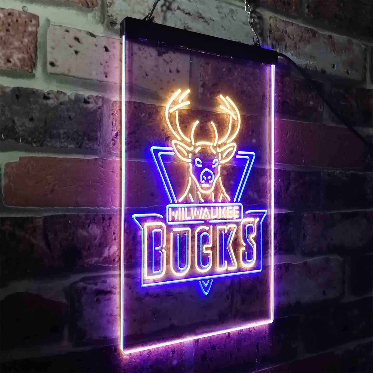 Milwaukee Bucks Neon Sign - LED LAB CAVE