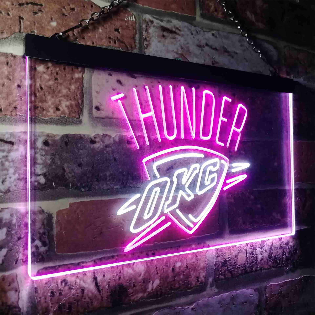 Oklahoma City Thunder Neon Sign - LED LAB CAVE