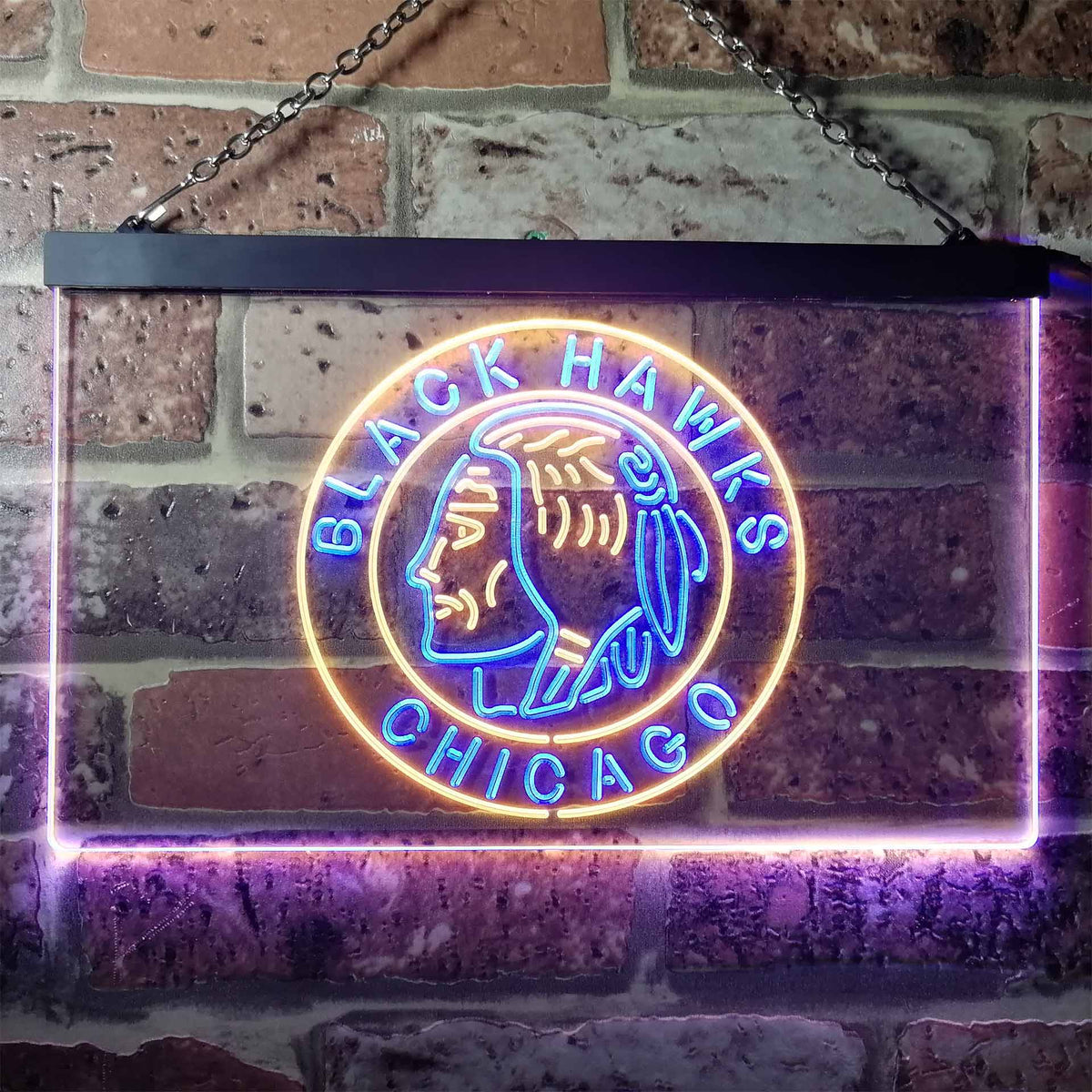 Chicago Sport Team Blackhawks Neon Sign - LED LAB CAVE