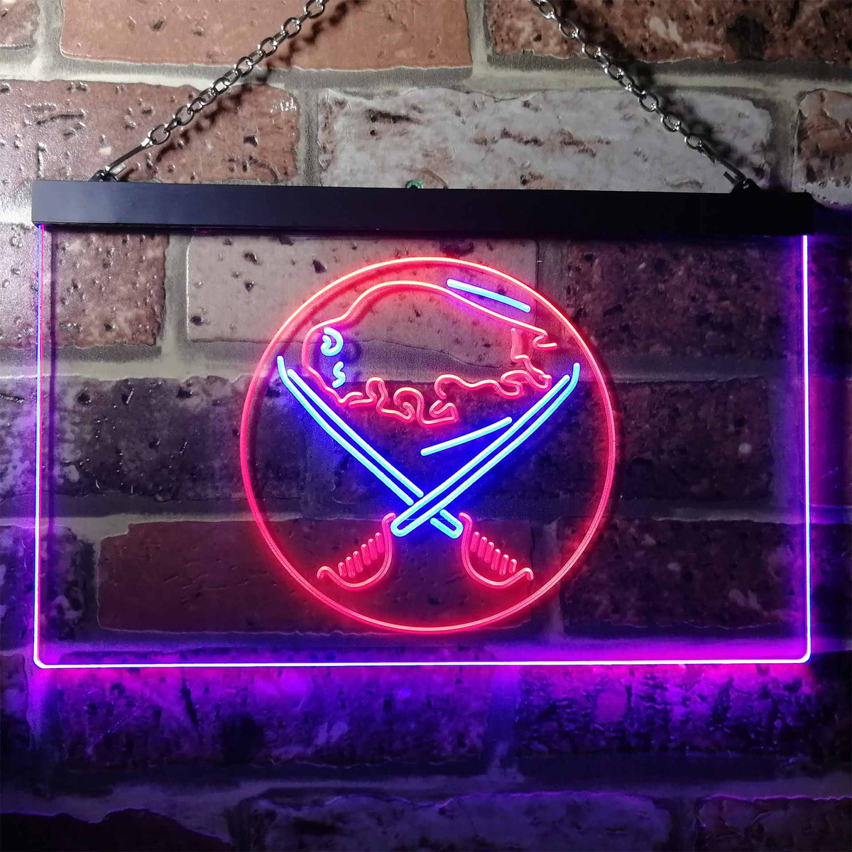 Buffalo Sport Team Sabres Neon Sign - LED LAB CAVE