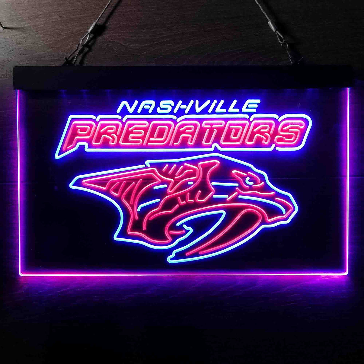 Nashville Predators Logo Neon Sign - LED LAB CAVE