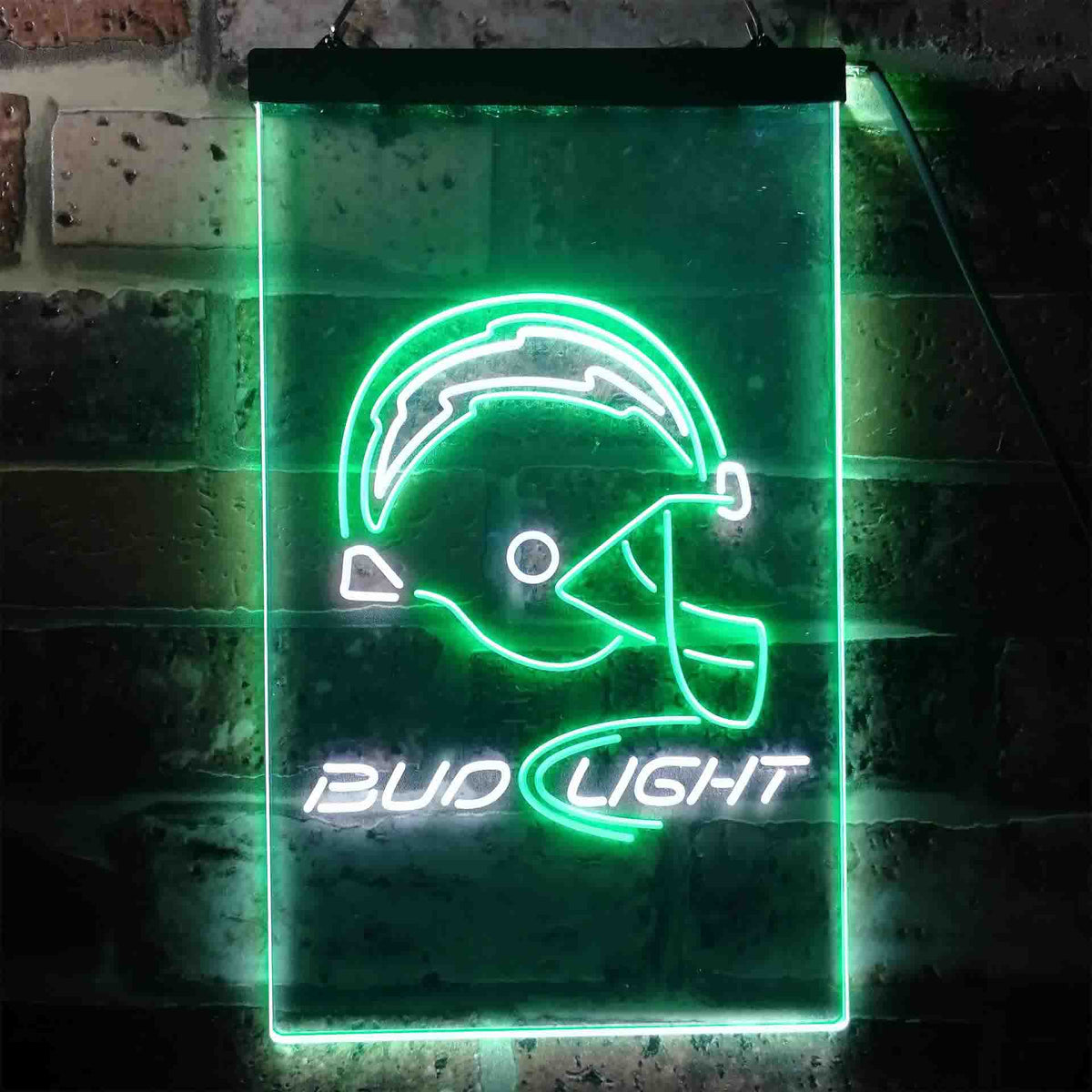 Los Angeles Chargers Bud Light Neon Sign - LED LAB CAVE