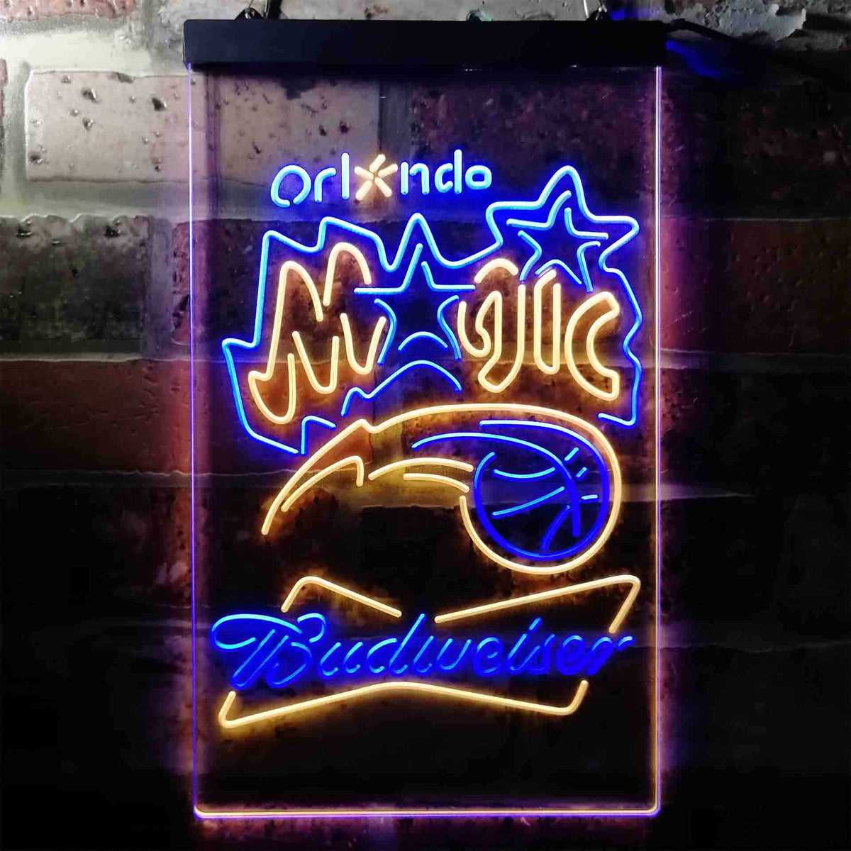 Orlando Magic NBA Budweiser Neon Sign - LED LAB CAVE