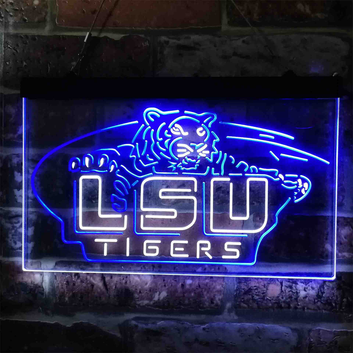 LSU Tigers Logo Neon Sign - LED LAB CAVE
