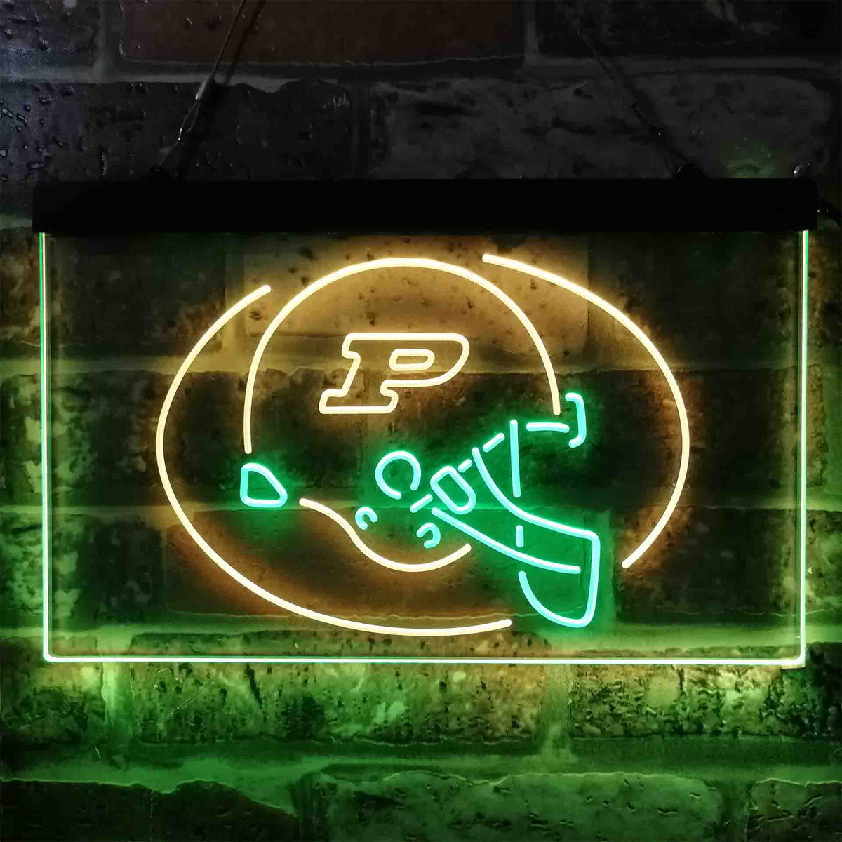 Purdue Boilermakers Helmet Neon Sign - LED LAB CAVE
