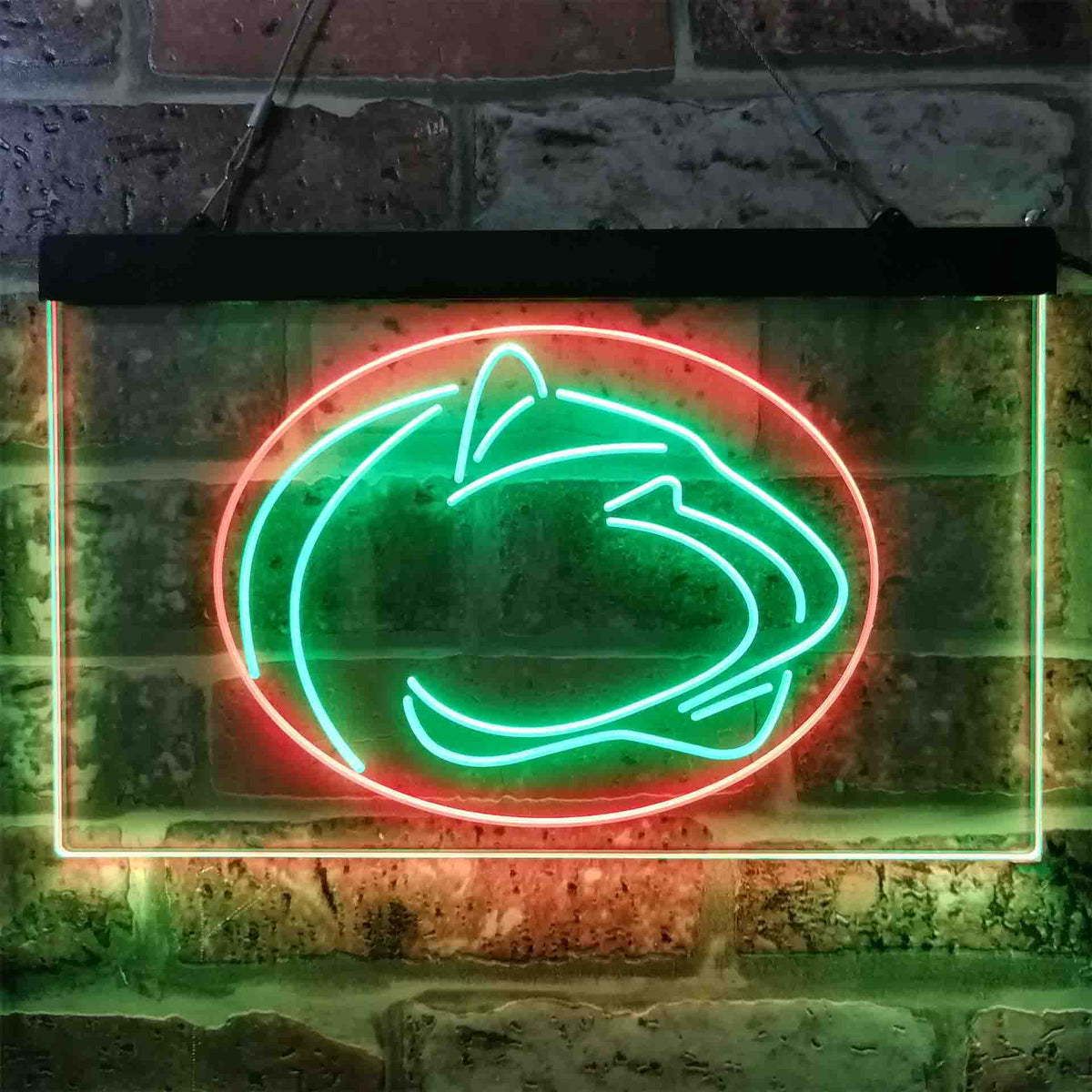 Penn State Nittany Lions Plain Logo Neon Sign - LED LAB CAVE