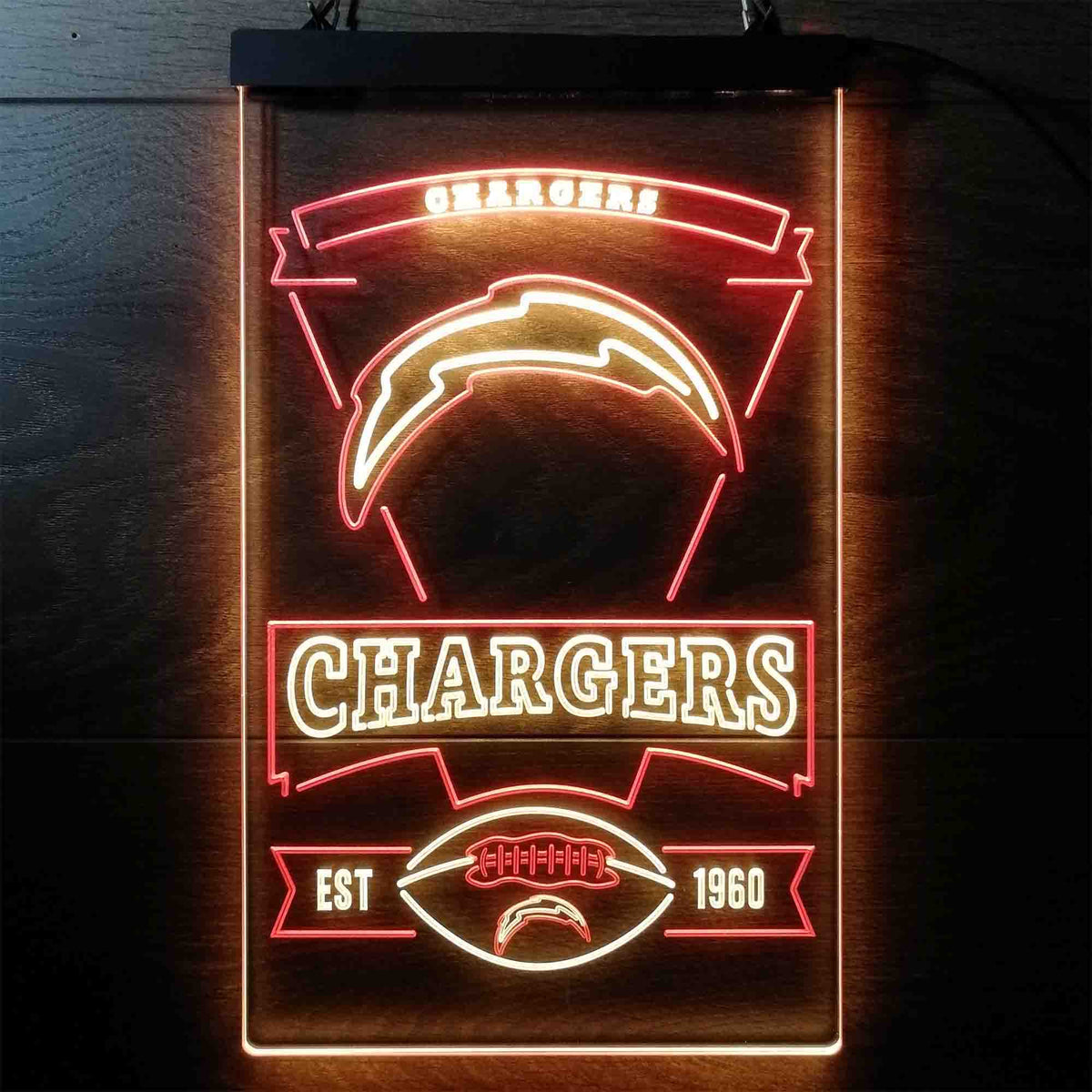 Los Angeles Chargers EST 1960 Neon Sign - LED LAB CAVE