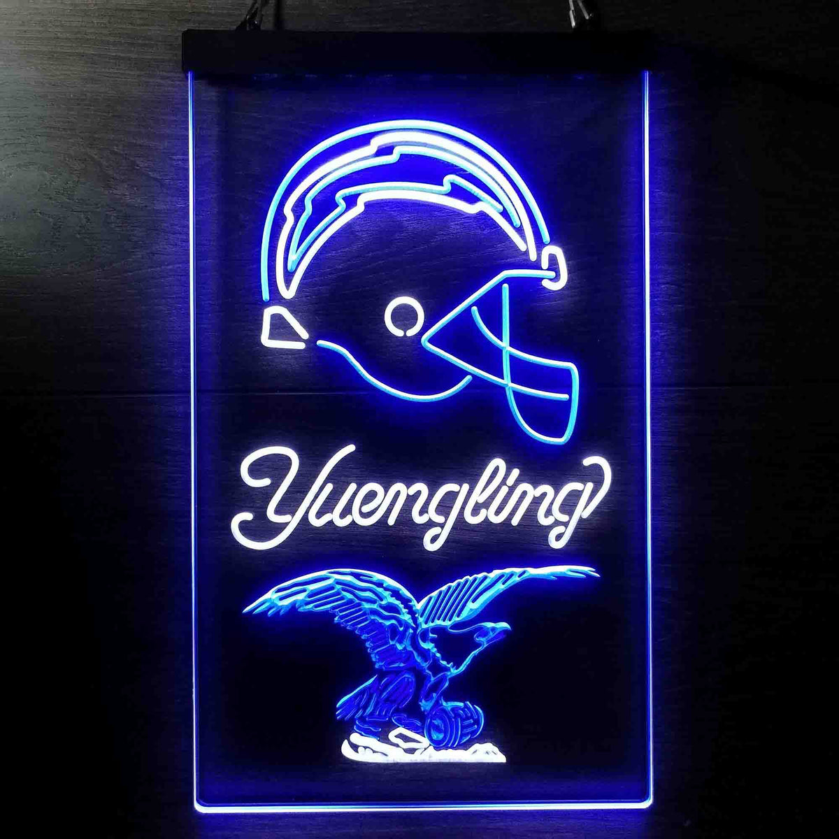Yuengling Bar Los Angeles Chargers Est. 1960 Neon Sign - LED LAB CAVE