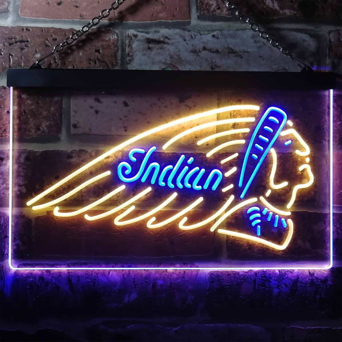 Indian Chief Neon Sign - LED LAB CAVE