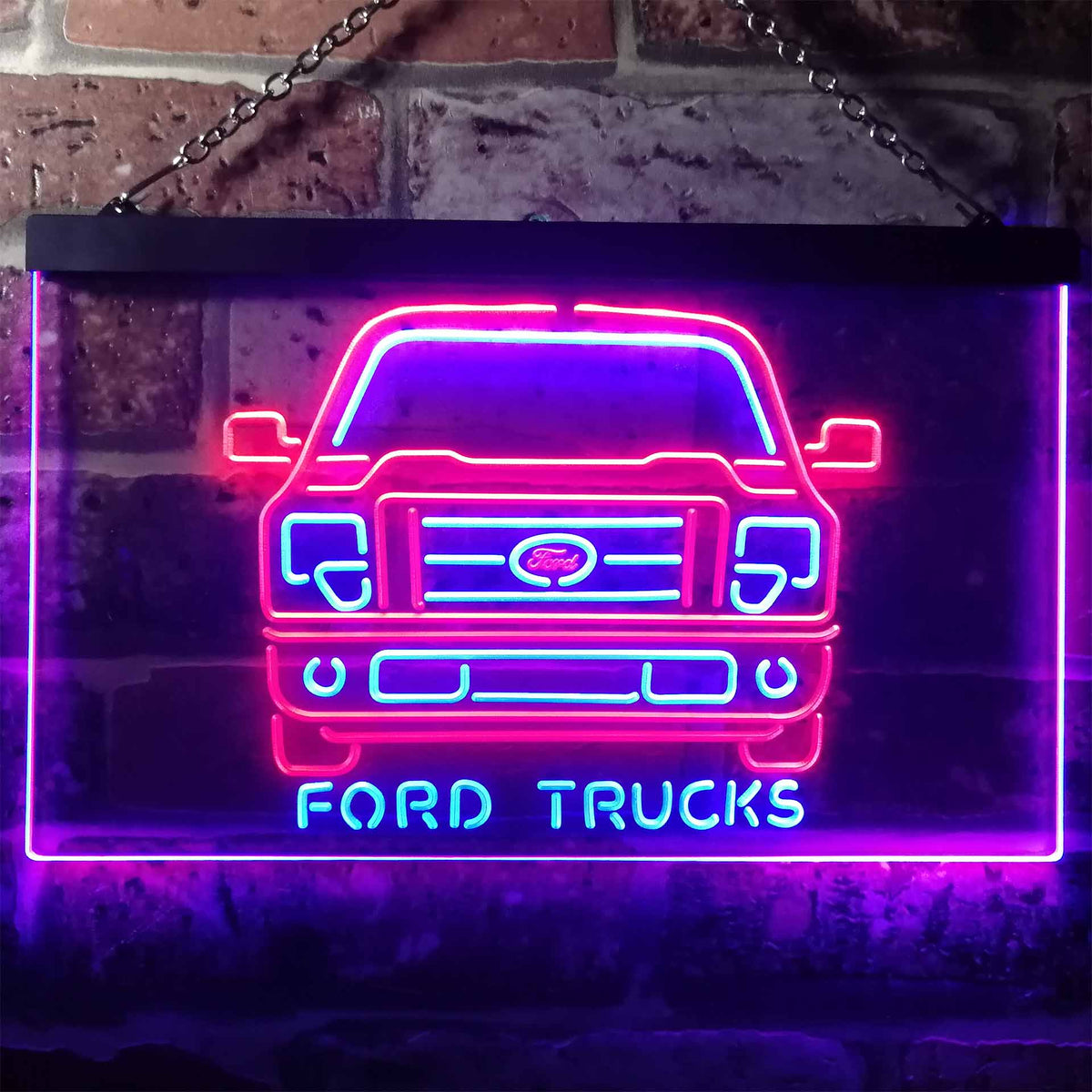 Ford Truck Neon Sign - LED LAB CAVE