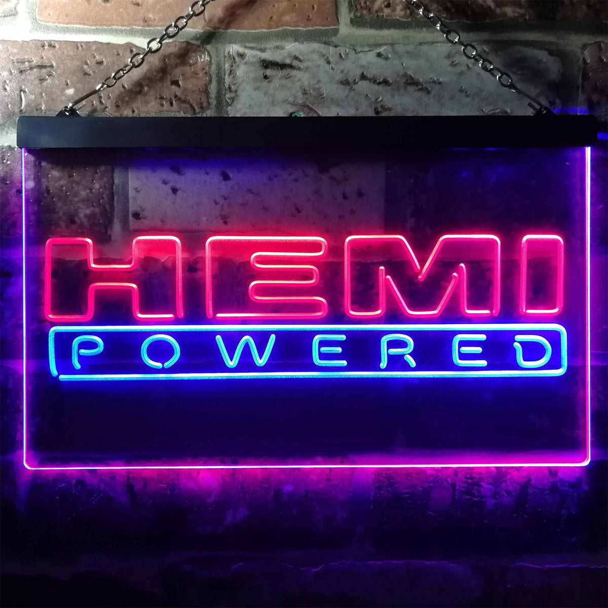 Hemi Powered Car Neon Sign - LED LAB CAVE