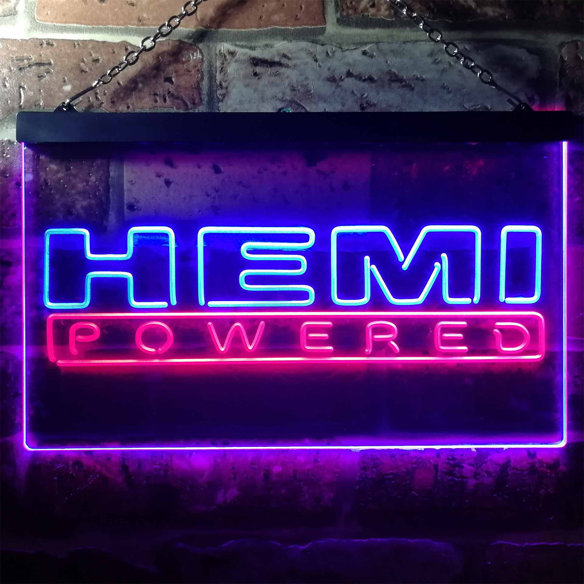 Hemi Powered Car Neon Sign - LED LAB CAVE