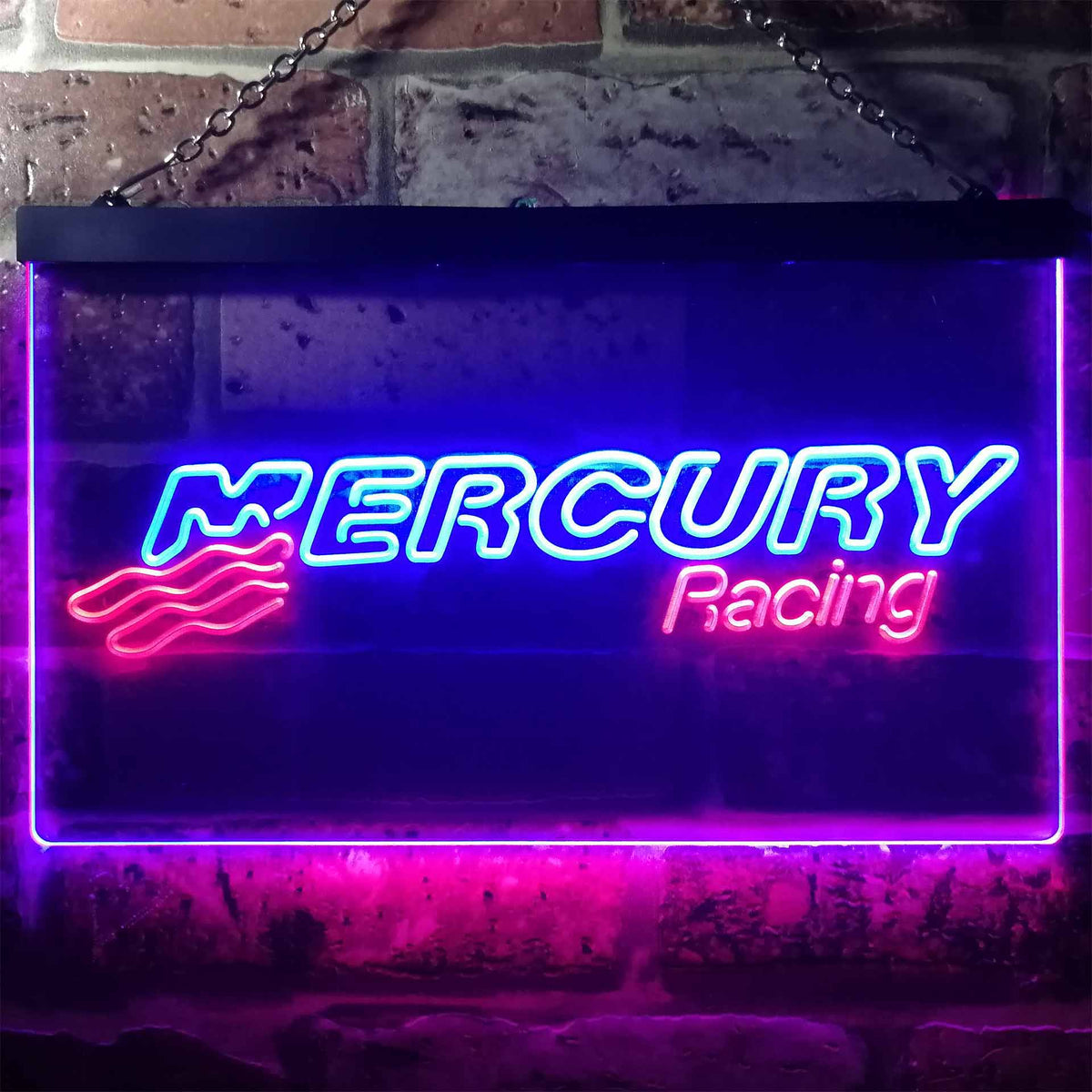 Mercury Racing Neon Sign - LED LAB CAVE
