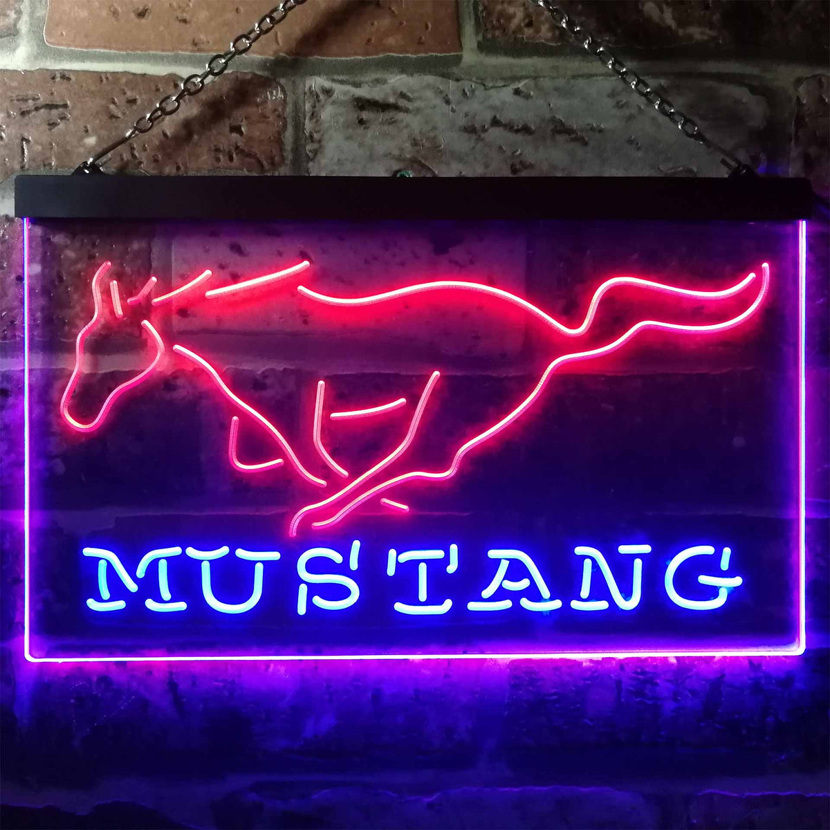 Mustang Ford Neon Sign - LED LAB CAVE