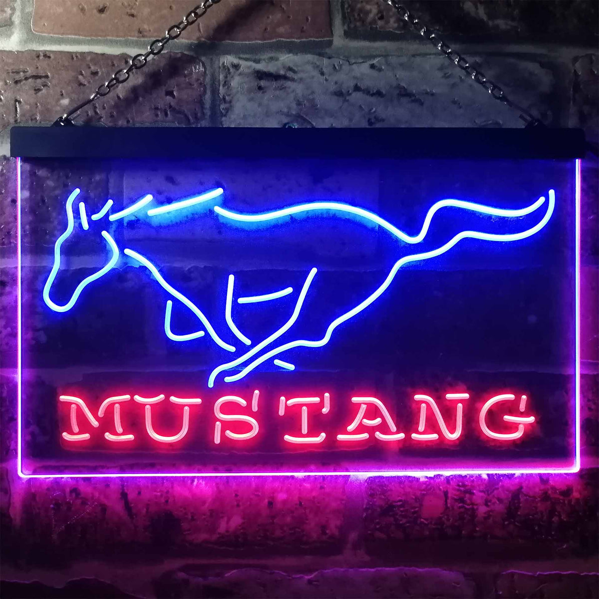 Mustang Ford Neon Sign - LED LAB CAVE