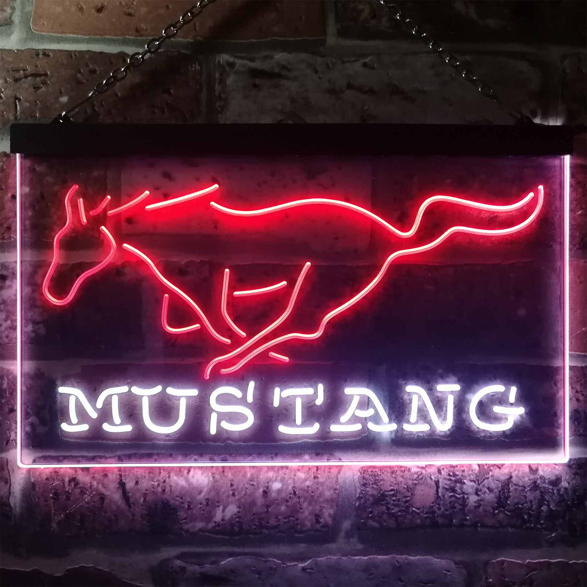 Mustang Ford Neon Sign - LED LAB CAVE
