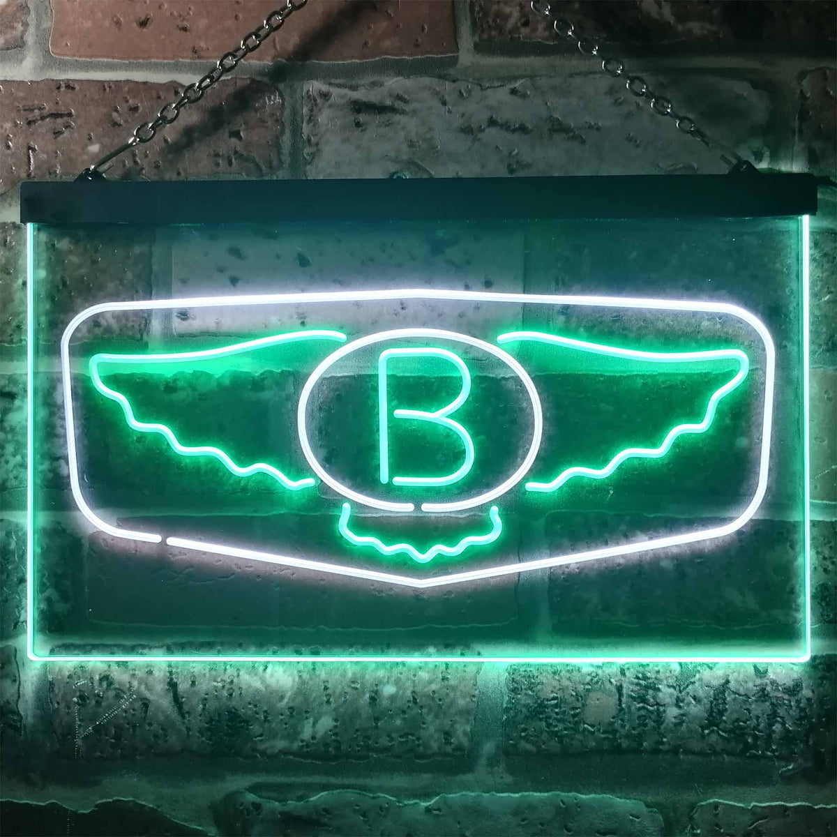 Bentley Wing Neon Sign - LED LAB CAVE